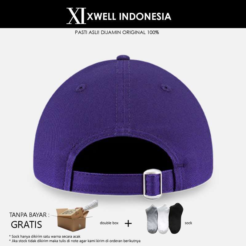 Promo Topi New Era 9fifty City Teams Los Angeles Lakers Purple Rc Cap ...