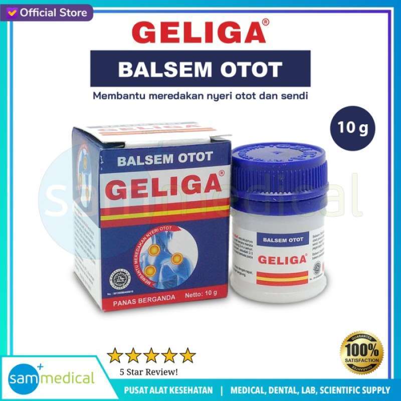 Jual Geliga Balsem Otot / Muscular Balm, Ukuran Kemasan 20 G Di Seller ...