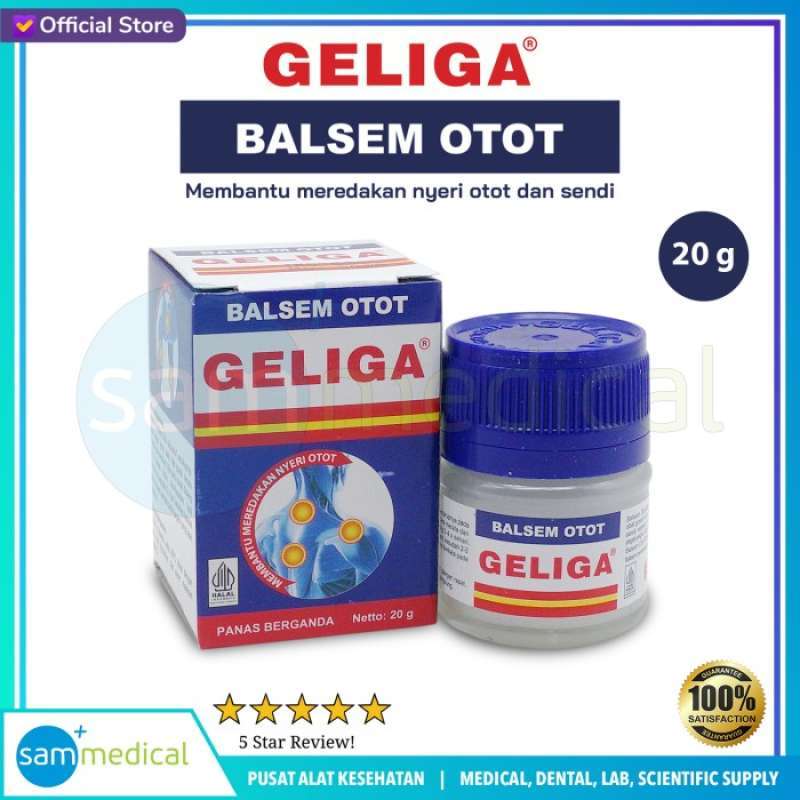 Jual Geliga Balsem Otot / Muscular Balm, Ukuran Kemasan 20 G Di Seller ...