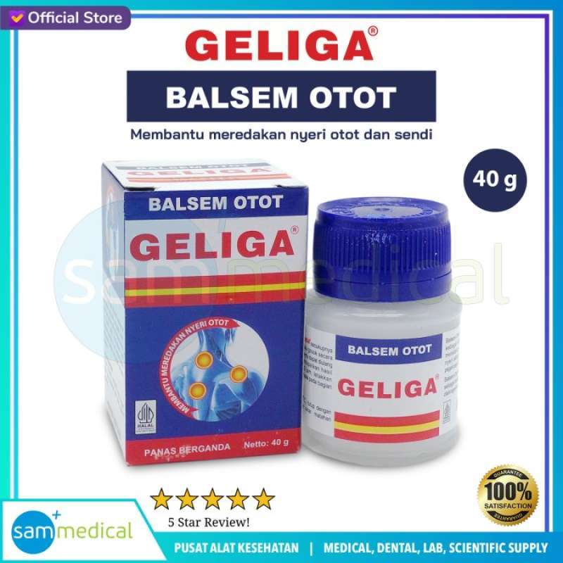 Jual Geliga Balsem Otot / Muscular Balm, Ukuran Kemasan 20 G Di Seller ...