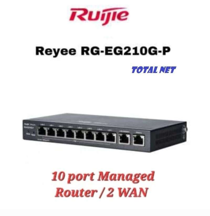 Jual Ruijie RG-EG210G-P EG210G-P Router Managed PoE Cloud di Seller ...