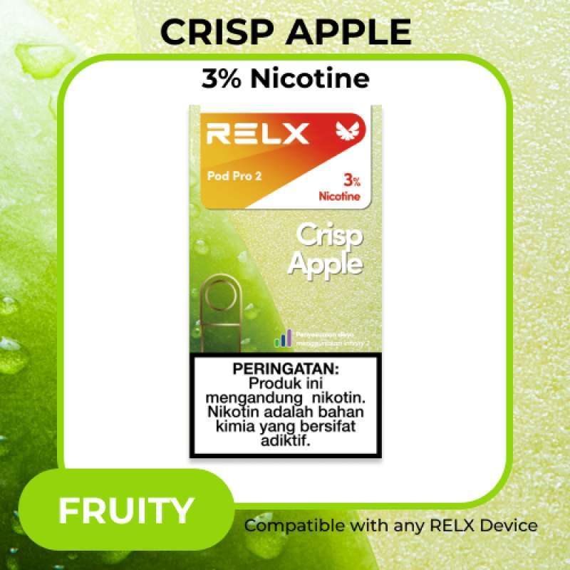 Jual Relx Pod Pro 2 - Crisp Apple (isi 1 Pod) Di Seller Relx Official ...