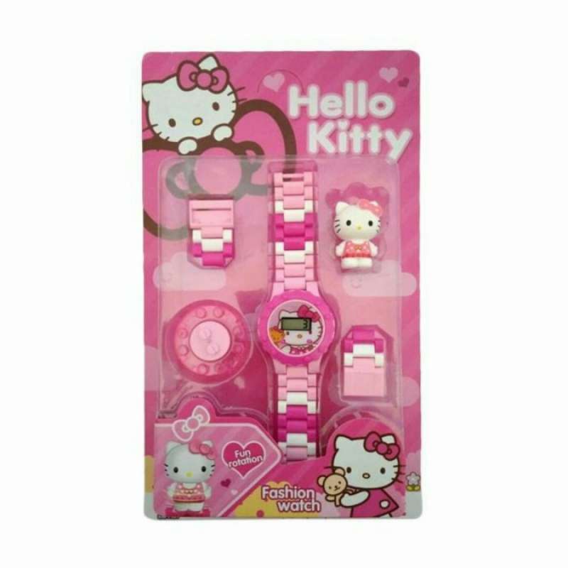 Jual JAM TANGAN ANAK LEGO HELLO KITTY JAM ANAK PEREMPUAN MURAH DIGITAL ...