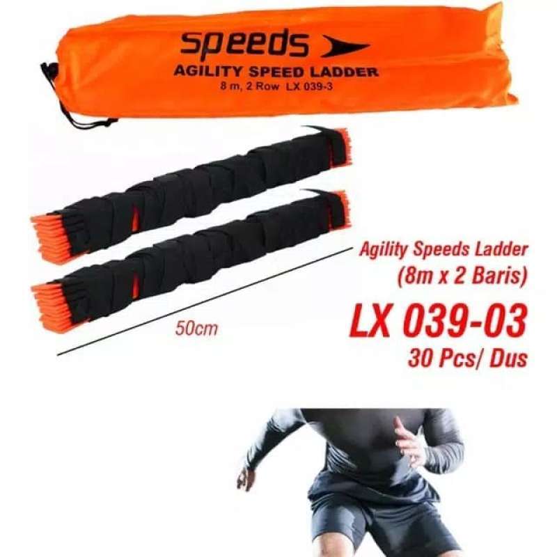 Jual Agility Ladder Speed Tangga Latihan Sepak Bola/Futsal Original 8 m ...