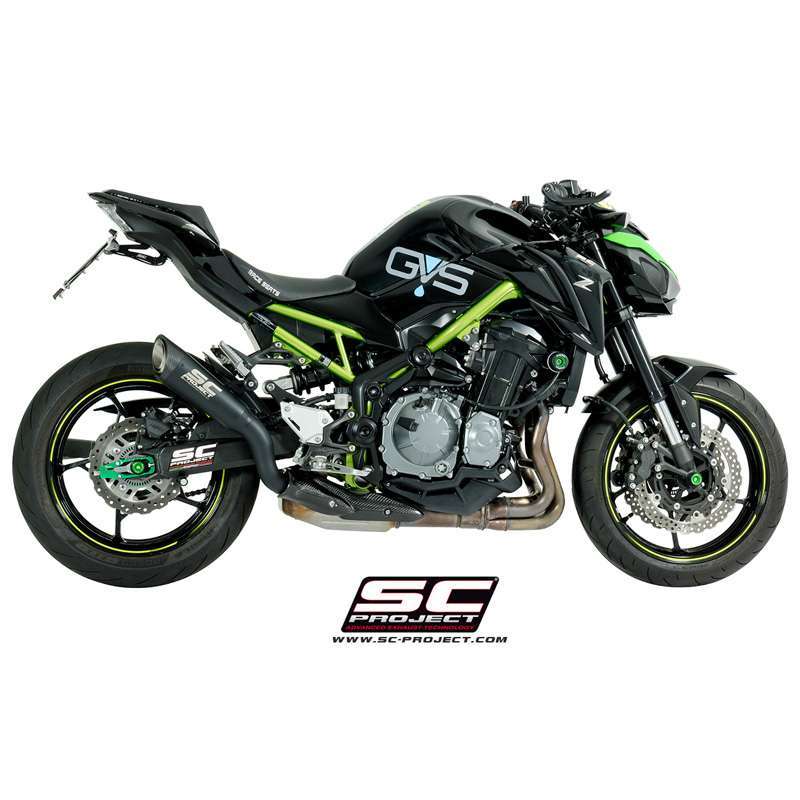 Jual Sc Project Slip On S1 Titanium Matt Black Kawasaki Z900 '17-'19 Di ...