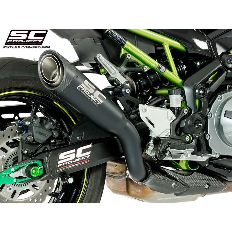 Jual Sc Project Slip On S1 Titanium Matt Black Kawasaki Z900 '17-'19 Di ...