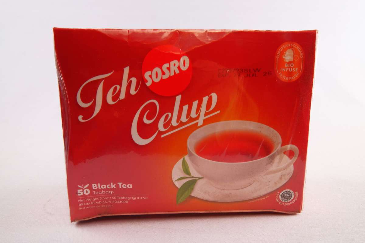 Jual Teh Celup Sosro / Black Tea 50's x 2gr (1 Box isi 50 Tea Bag) di ...