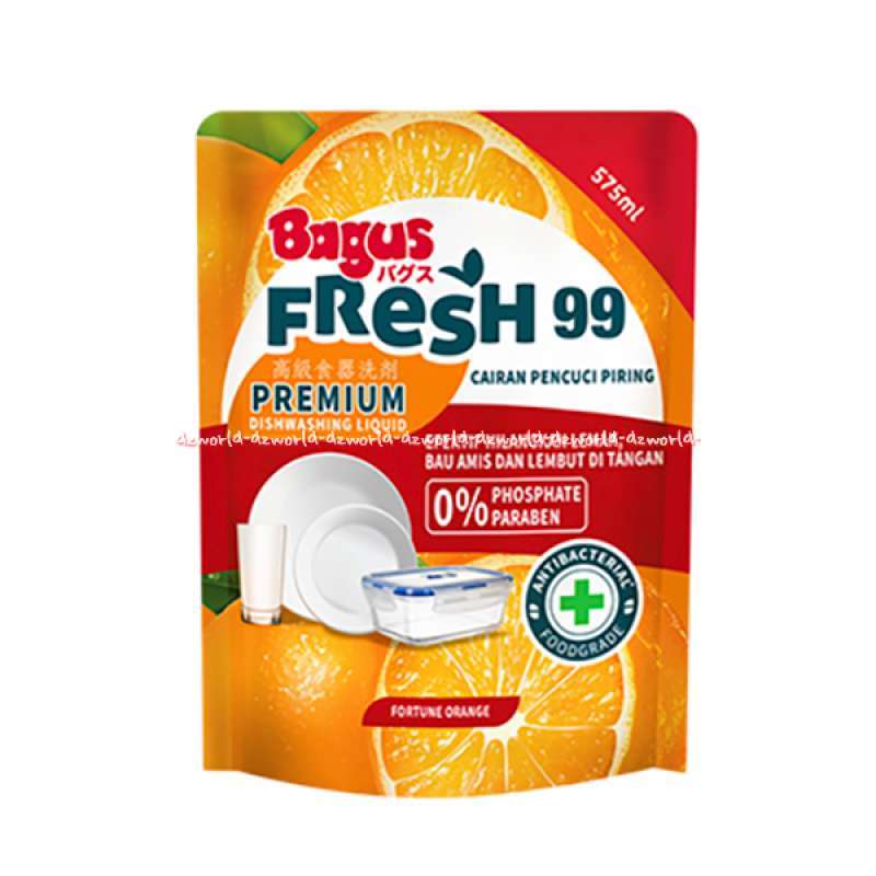 Jual Bagus Fresh 99 Cairan Pencuci Piring 585ml Refill Isi Ulang ...