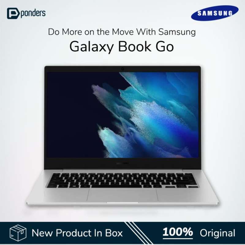 Jual Laptop 14 Inch Samsung Galaxy Book Go / 4gb - 128gb Windows 11 Di ...