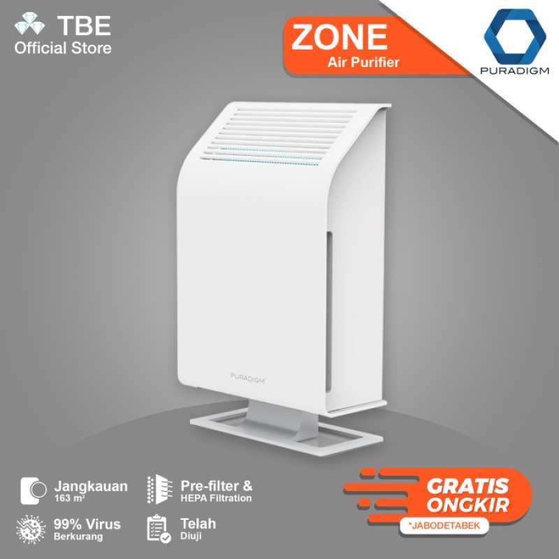 Jual Puradigm Zone Air Purifier, 99,99% Virus Hilang + Hepa Filter Di ...