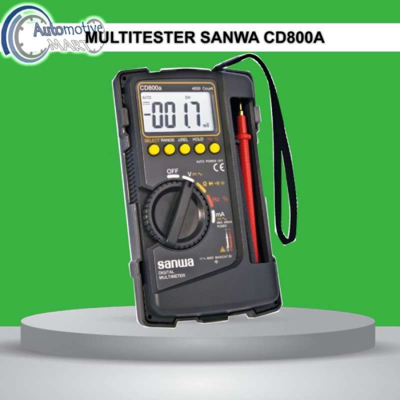 Promo Sanwa Digital Multimeter Cd800a Diskon 23% Di Seller Cv Poison ...