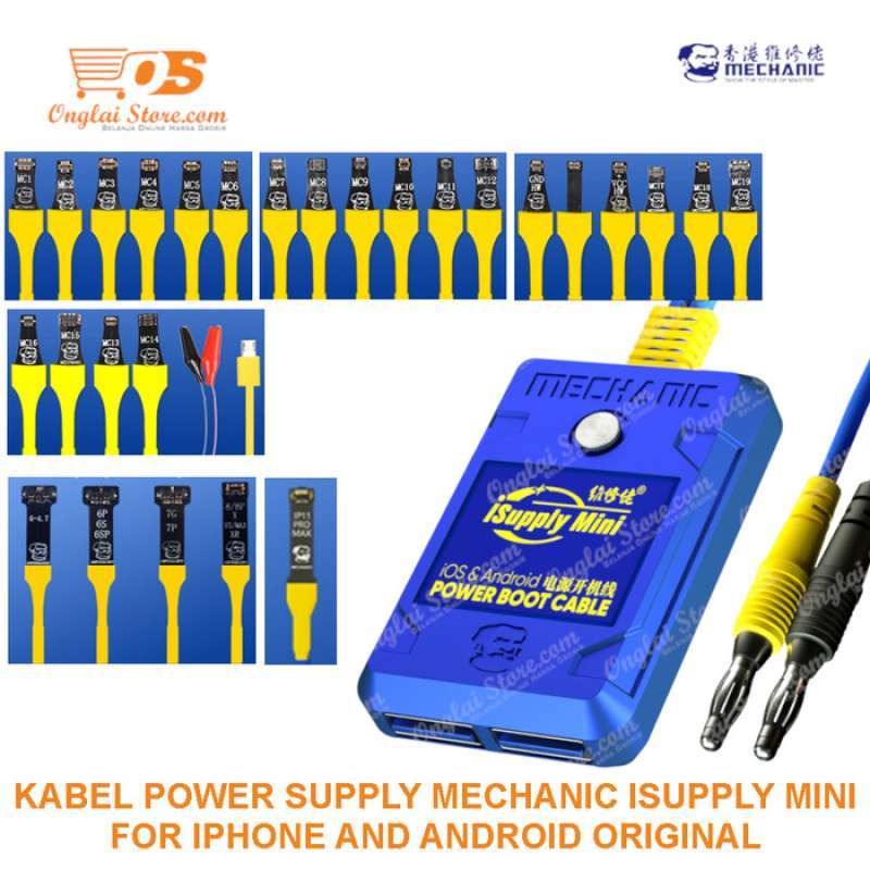 Promo Kabel Power Supply Mechanic Isupply Mini For And Android Diskon ...
