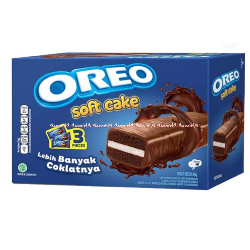 Jual Oreo Soft Cake Isi 3pcs Lebih Banyak Coklatnya Cake Kue Tart Oreo ...