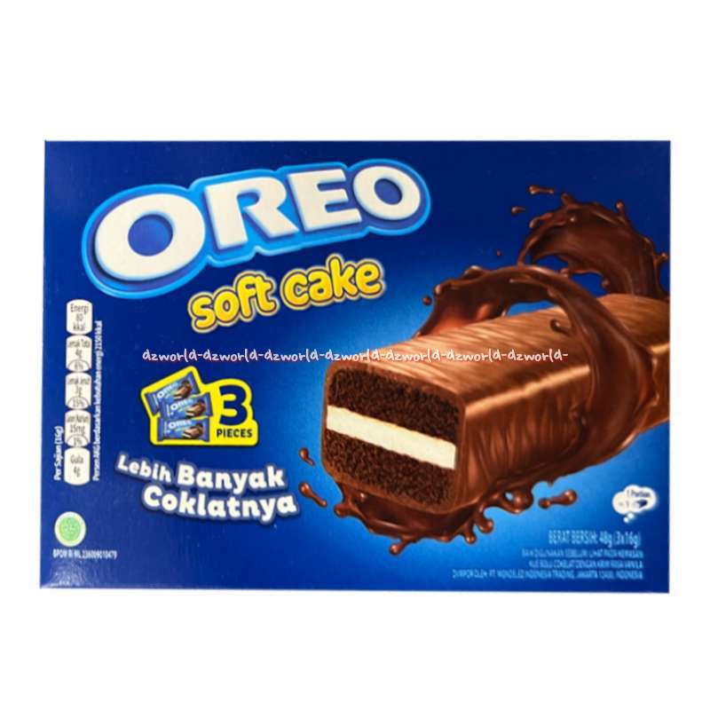 Jual Oreo Soft Cake Isi 3pcs Lebih Banyak Coklatnya Cake Kue Tart Oreo ...