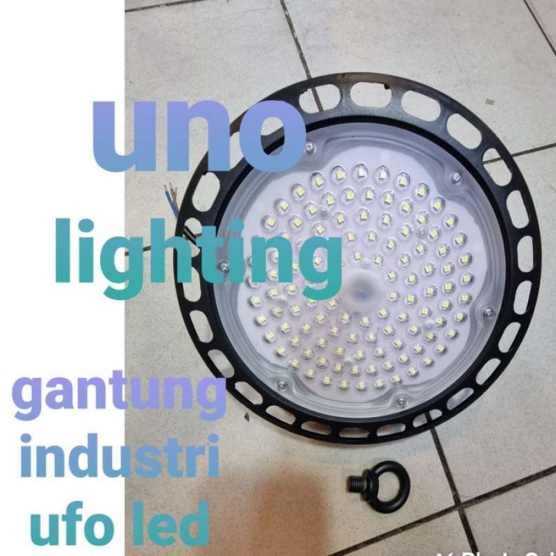 Promo lampu gantung ufo led 100w 100 watt - highbay pabrik led 100watt ...