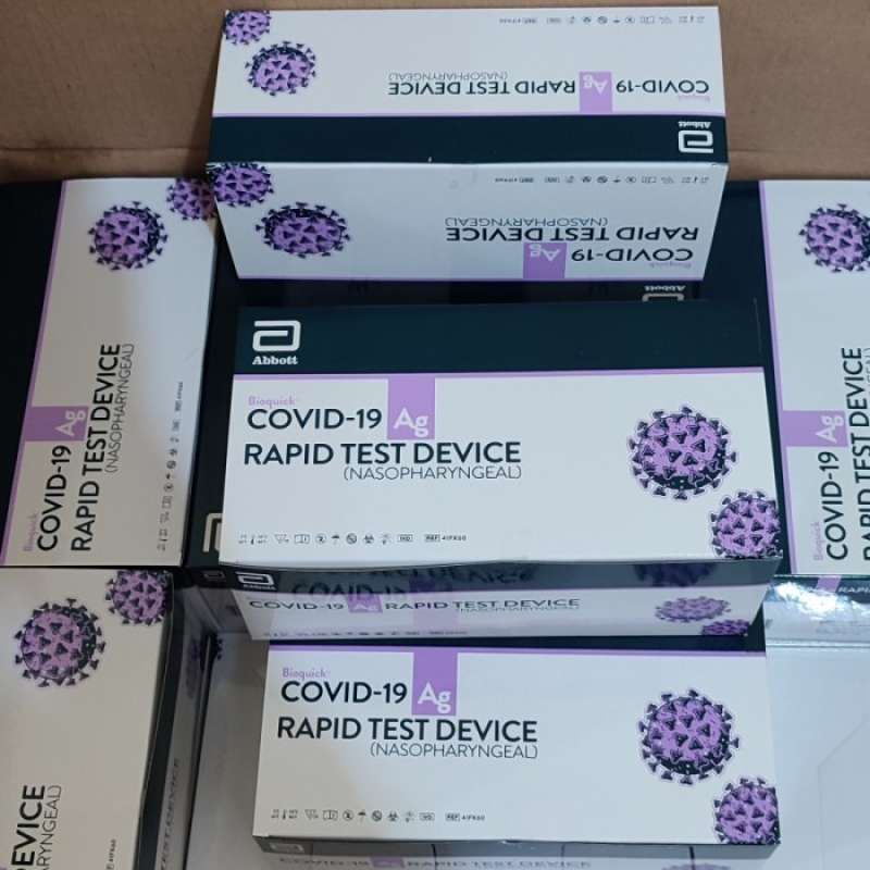 Promo abbott rapid test antigen naso bioquick abbott nasofaring isi 25 ...