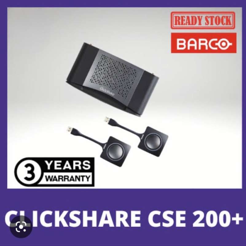 Promo Barco clickshare cs200 cse200 cse-200 wireless presentation cs-200 Diskon 23% di Seller PT ...