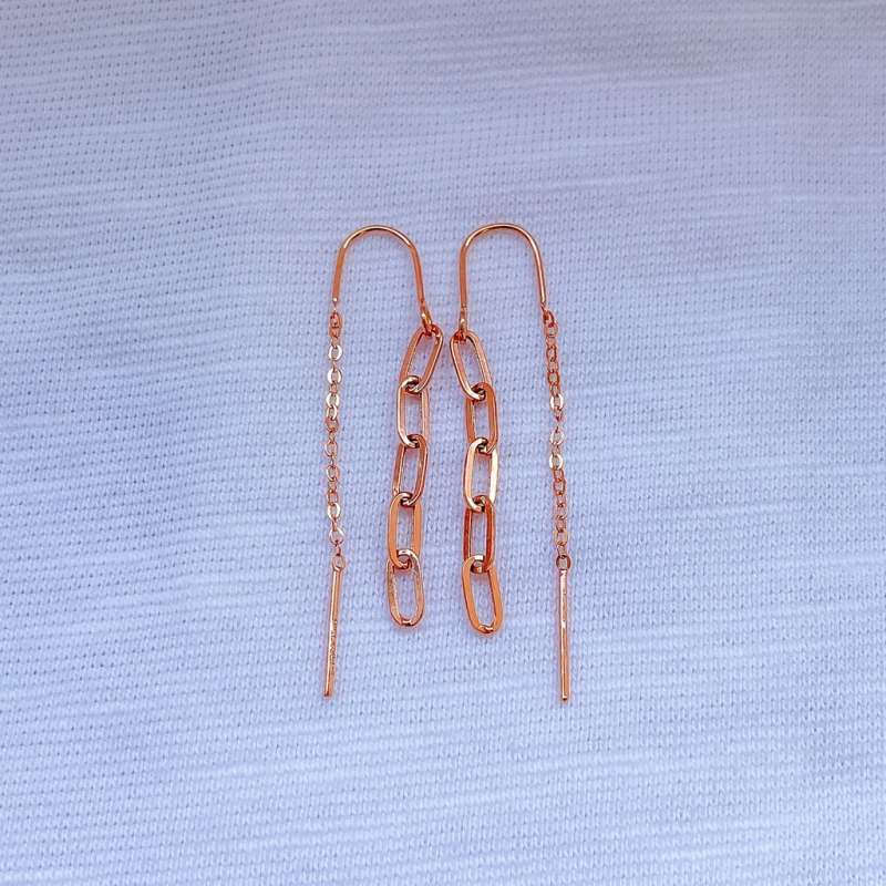 Jual Anting Anak Dan Dewasa Emas Asli Kadar 750 75% 17k Giwang Desi Gantung Paperclip Klip ...