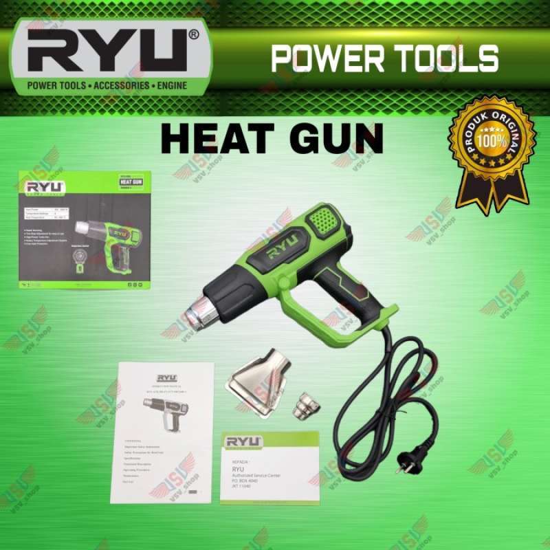 Promo RYU Heat gun RHG600-3 / Blower panas / heat gun Diskon 23% di ...