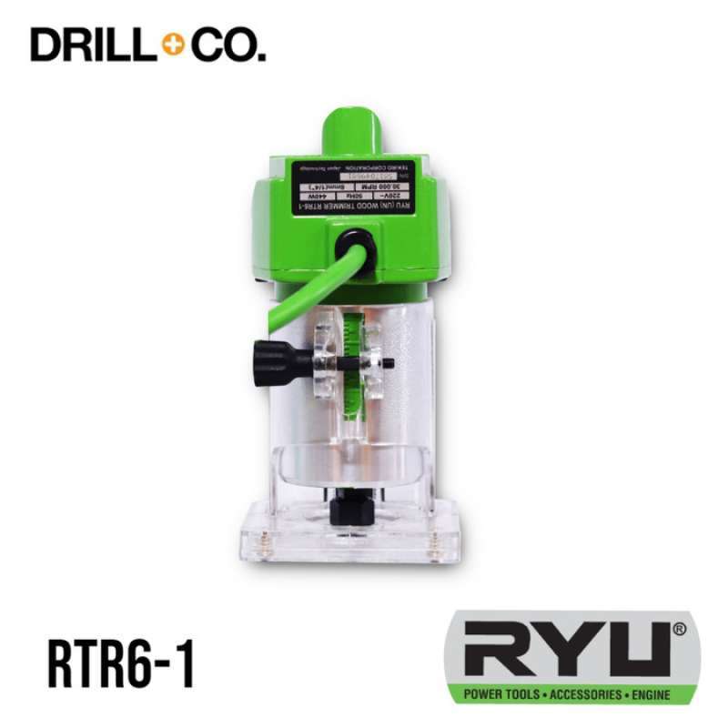 Promo RYU RTR6-1 MESIN PROFIL KAYU 6 MM ROUTER WOOD TRIMMER RTR 6-1 ...