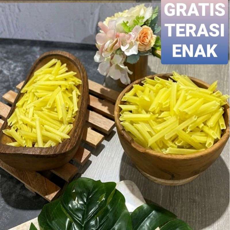 Jual Kerupuk Potato Stik Kentang Mentah 200gr Gratis Terasi Khas ...