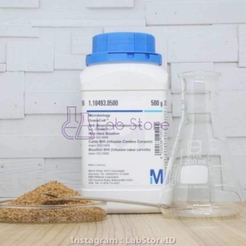 Promo Brain Heart Infusion Broth (bhi) @ 500 Gr | Merck 1.10493.0500 ...