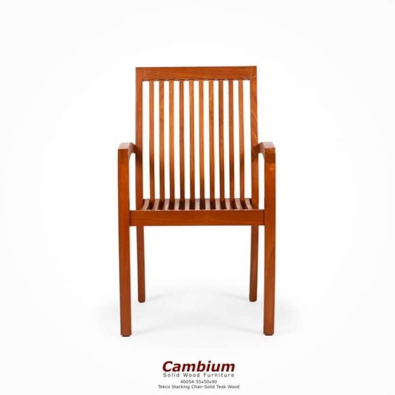 Promo Kursi Kayu - Kursi Taman - Kursi Teras - 40054 - Tekco Stacking ...