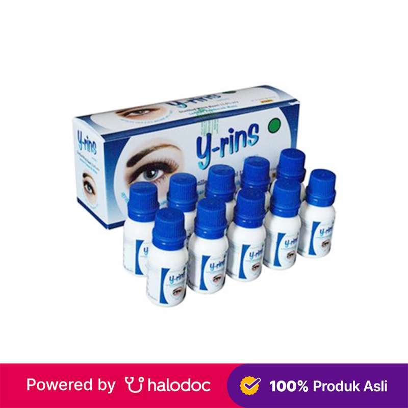Jual Y-Rins Eye Liquid 12 ml 10 Botol di Seller Apotek Medika Prima ...
