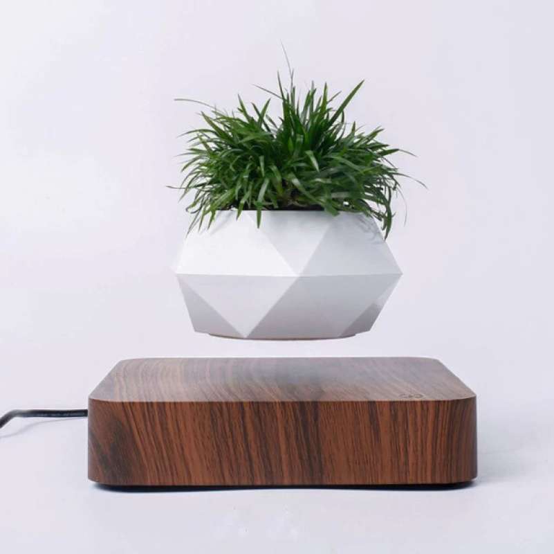 Promo Magnetic Levitaton Floating Pot Melayang Levitating Desk Setup ...