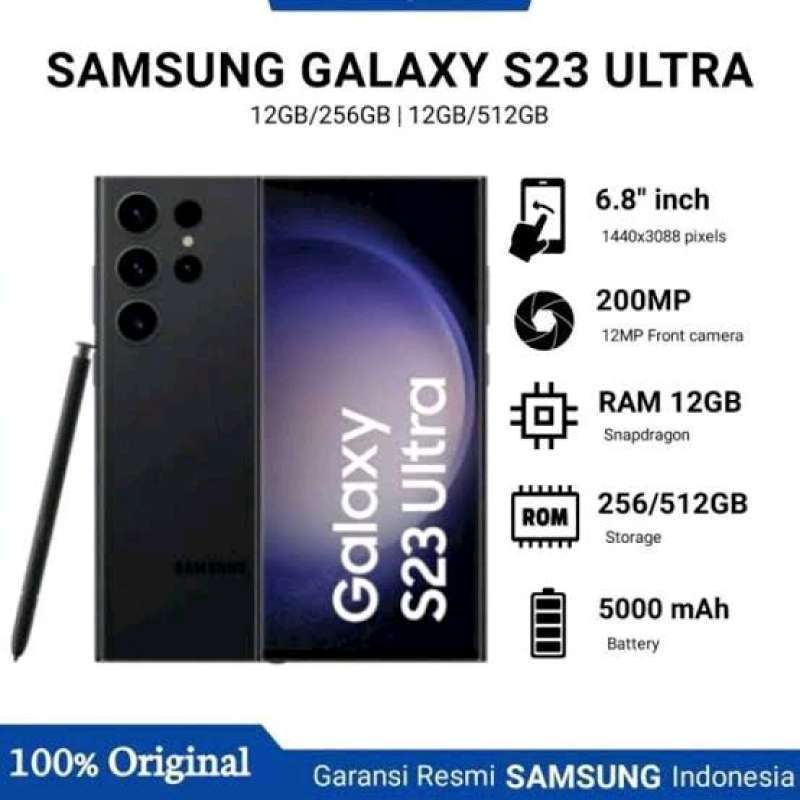 Jual Samsung S23 ultra Ram 12/256gb di Seller ZAHRA PHONE BATAM ...