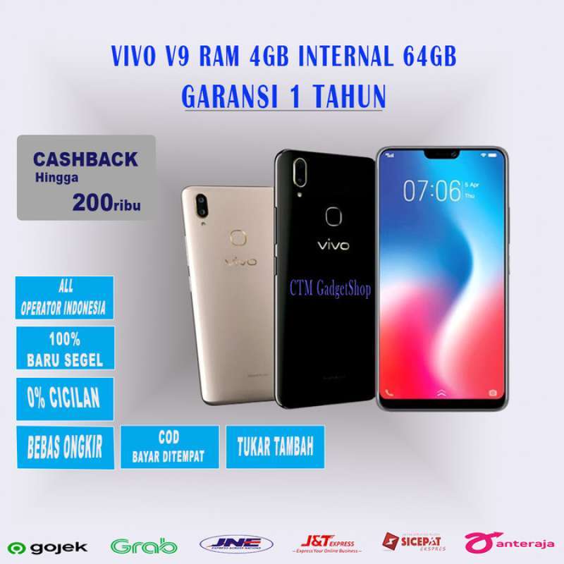 Promo Vivo V9 Ram 4Gb Internal 64Gb - Garansi Diskon 33% di Seller Farwa store - Tugu Selatan ...