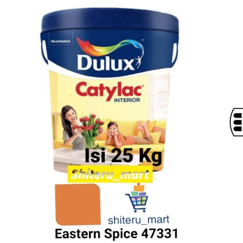 Promo Cat Tembok Dulux Catylac Interior Pail 25 Kg Putih Dan Warna ...
