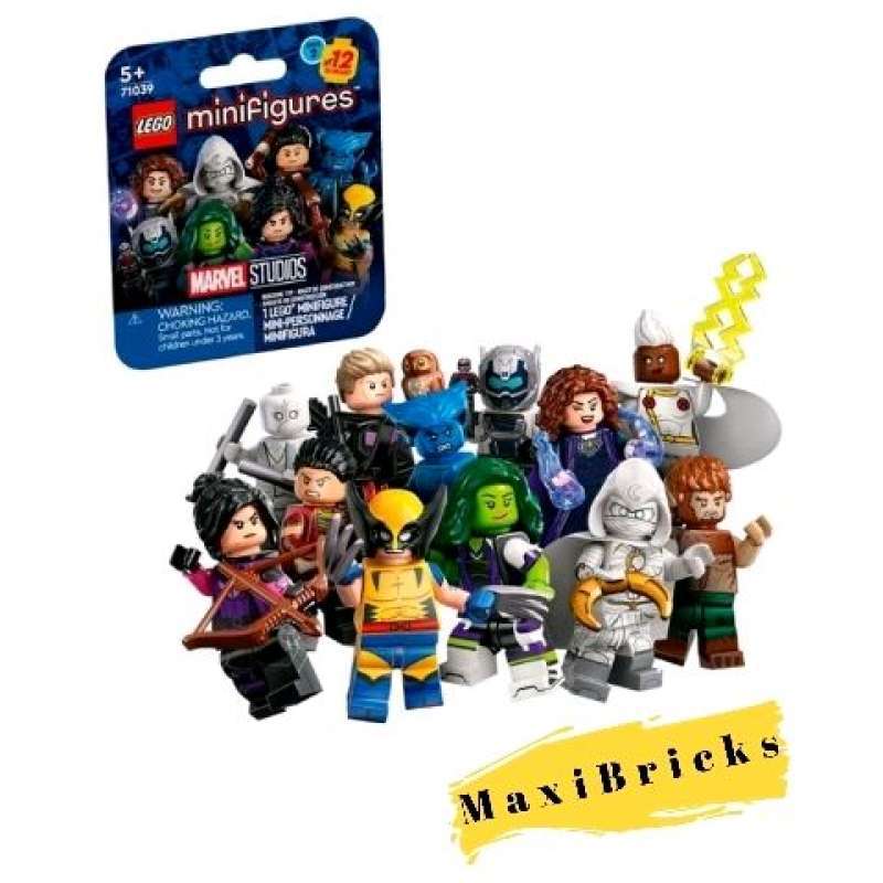 Promo LEGO Minifigures 71039 Marvel Studio Set Series 2 Complete 12pcs ...