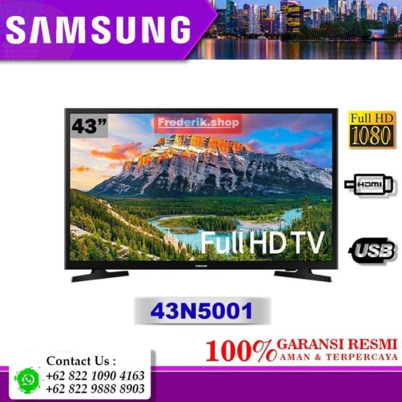 Promo Samsung 43 Led Tv 43N5001 USB Movie HDMI Full HD DVB-T2 UA43N5001 Diskon 23% di Seller ...