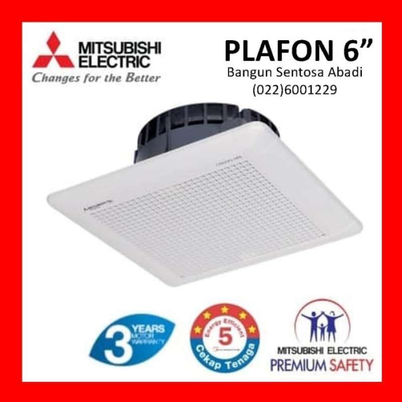 Promo Exhaust Fan Mitsubishi Plafon Ceiling Fan / Kipas Angin Listrik ...