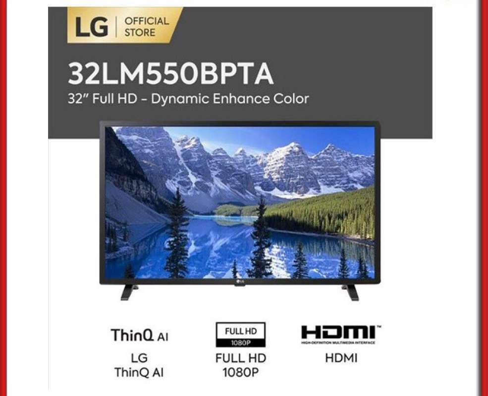 Jual Tv Led Lg Lm550bpta Digital 32 Inch Hd Dvb - T2 Dynamic Color ...