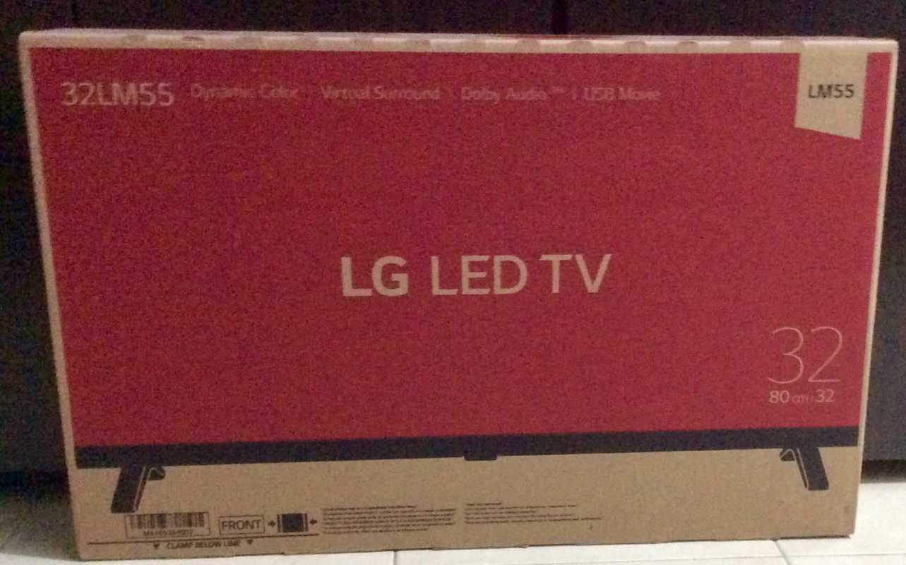Jual Tv Led Lg Lm550bpta Digital 32 Inch Hd Dvb - T2 Dynamic Color ...