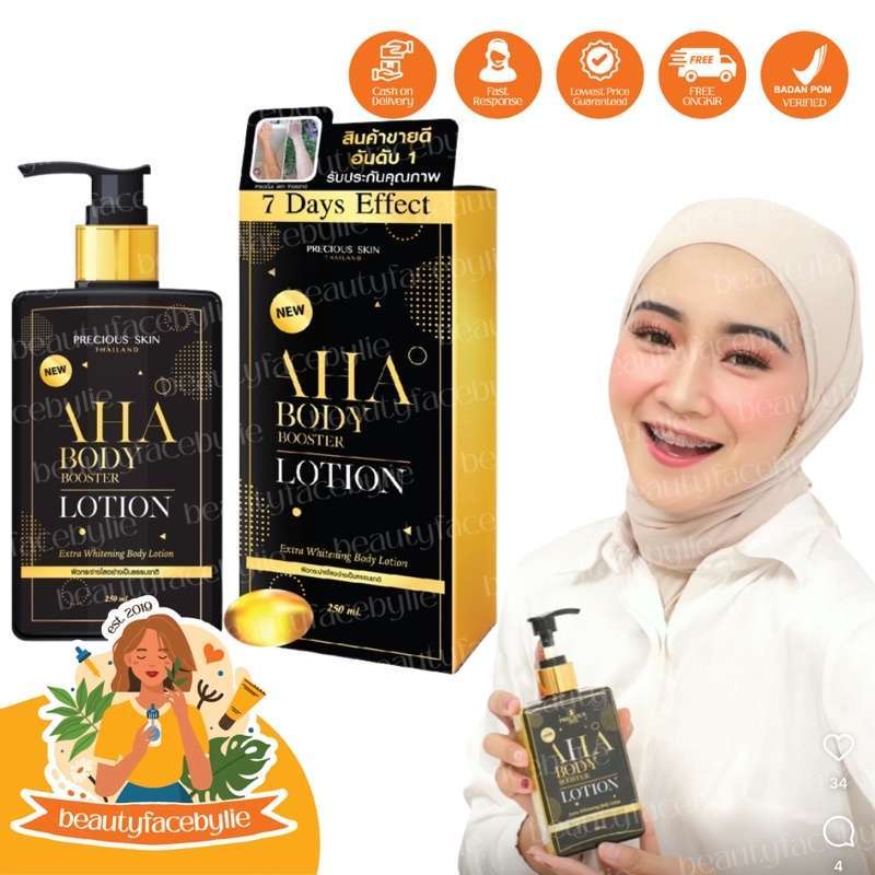 Jual Precious Skin Thailand Aha Mimi Body Booster Extra Whtening Lotion Di Seller Shakaliestore ...