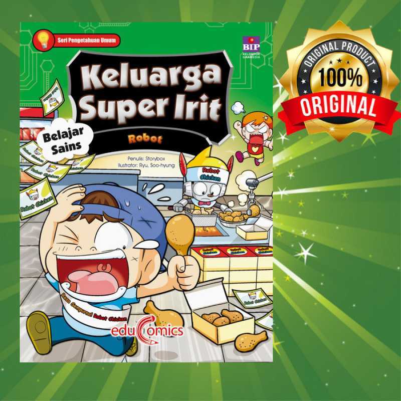 Promo Komik Keluarga Super Irit Belajar Sains 4: Robot Diskon 23% Di Seller Emerald Store ...
