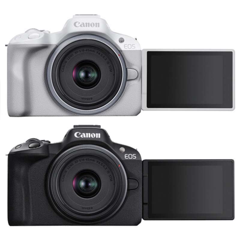 Jual Canon EOS R50 kit 18-45mm Mirrorless Camera EOS R 50 18-45 mm ...