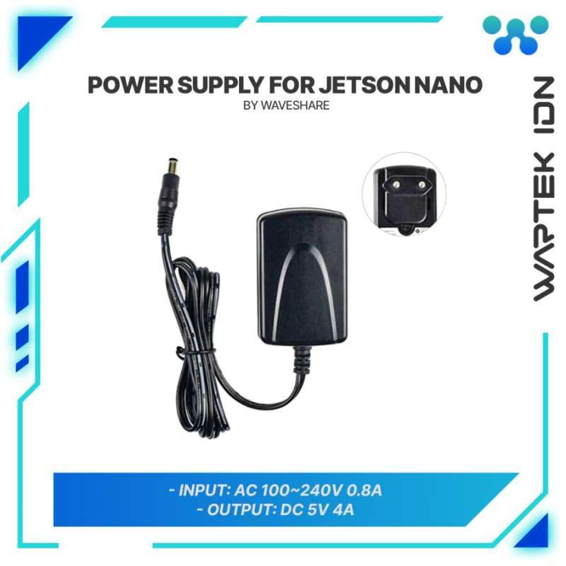 Jual Power Supply 5V/4A Applicable For NVIDIA Jetson Nano di Seller ...