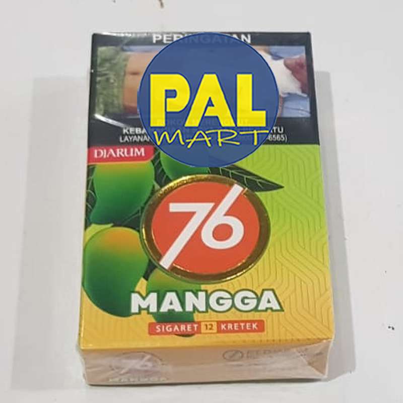 Jual Djarum 76 Mangga Rokok Kretek [1 Slof / 10 Bungkus @ 12 Batang ...