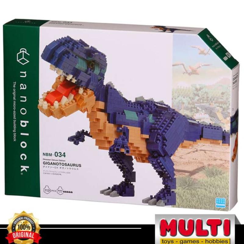 Jual Nanoblock Nbm_034 Dinosaur Dx Giganotosaur 22386 Di Seller Multi ...
