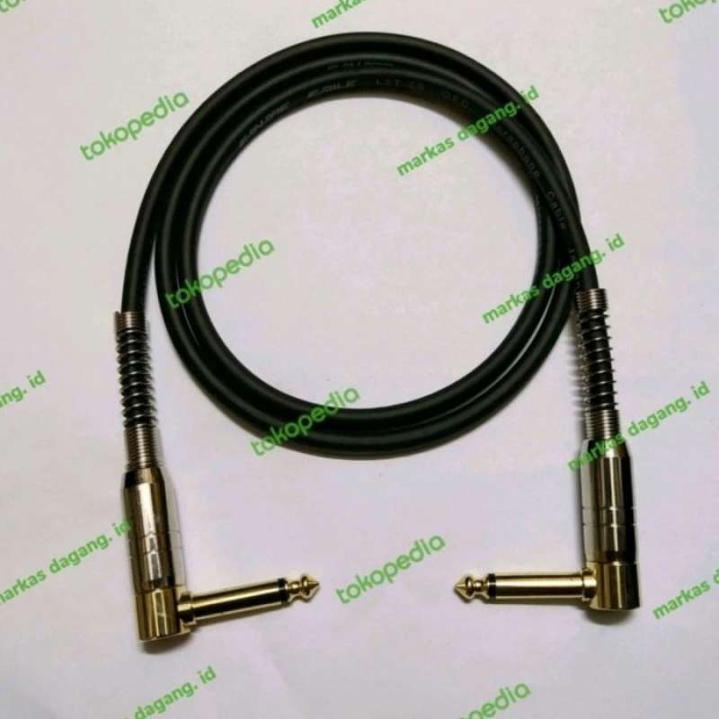 Promo Kabel Gitar Canare Japan Hitam 3 Meter Full Jack L Plat Gold Besi ...