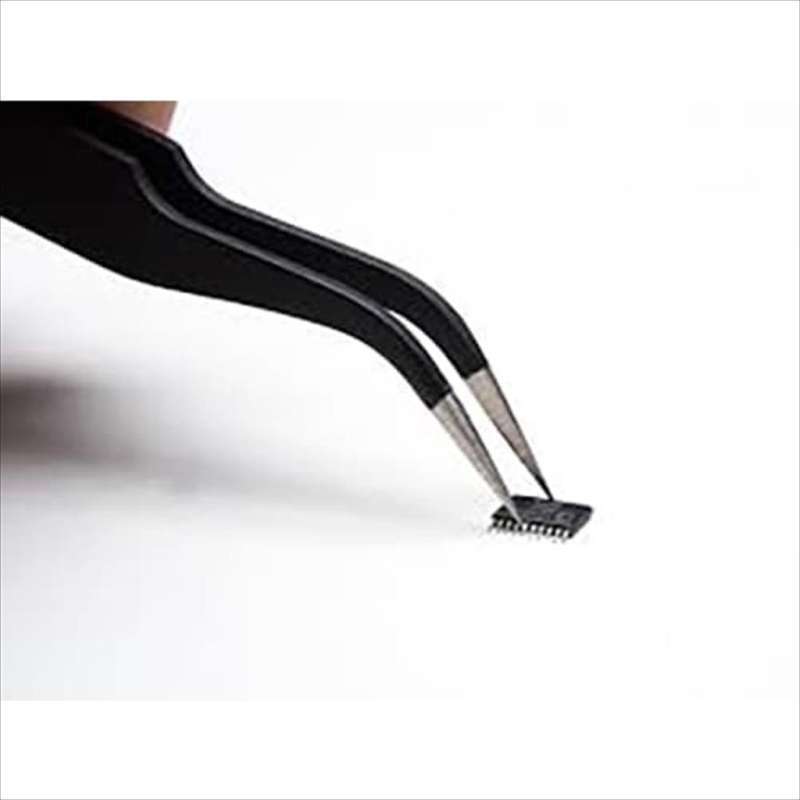 Jual Pinset Siku Tweezer Bengkok Untuk Komponen Kecil Laboratorium Lab ...