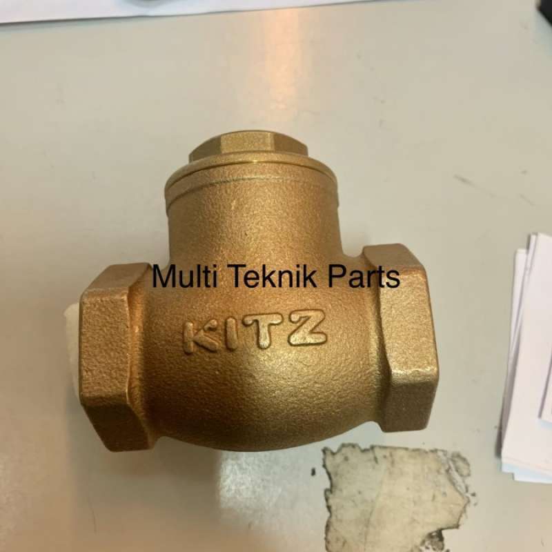 Promo Check Valve Kuningan / Swing Check Valve Kitz Drat 1/2 Inch ...
