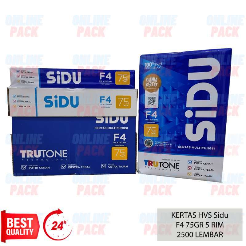 Jual Kertas Hvs F4 75 Gram Copy Laser Original Harga Termurah Mei 2024 ...