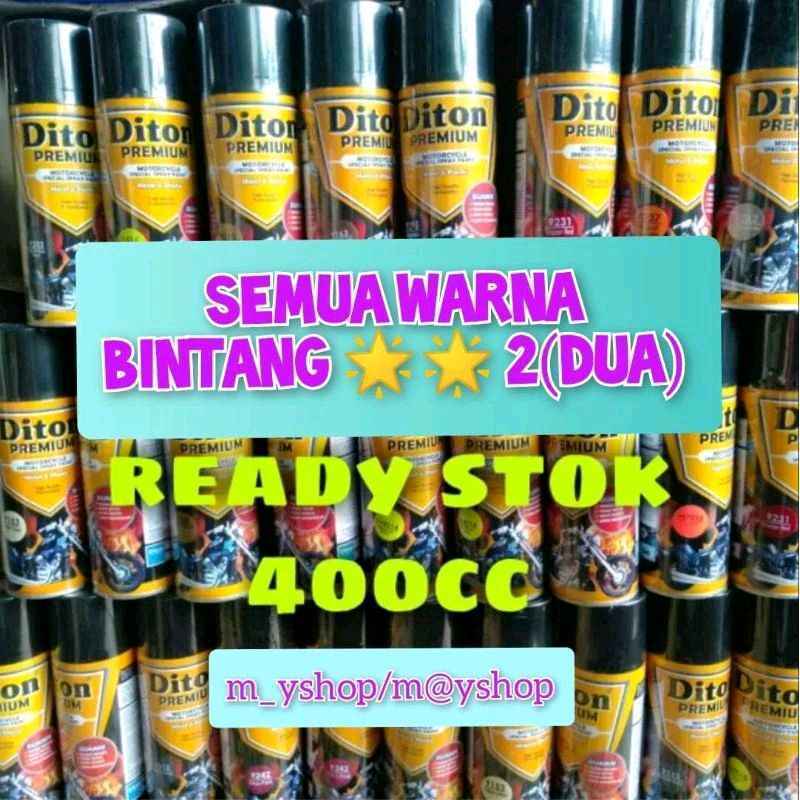 Jual Pilok Pylox Diton Premium 400cc Semua Warna Bintang 2 (dua) Pastel ...