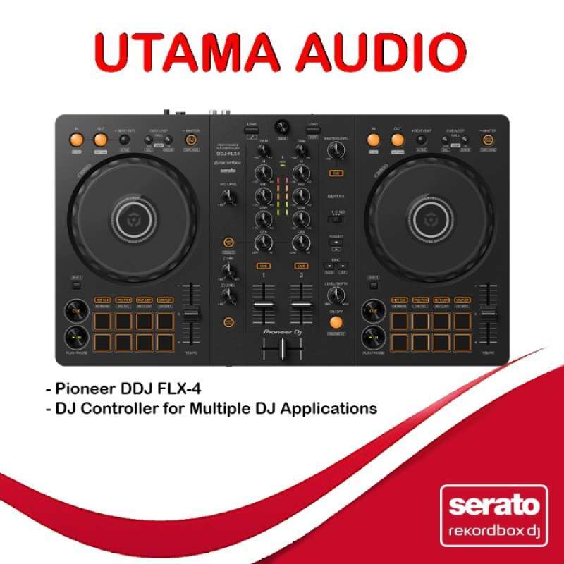 Promo Pioneer Ddj Flx4 Dj Controller Flx-4 Garansi Resmi Diskon 23% Di ...