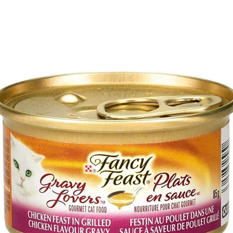 Jual JABABEKA - FANCY FEAST 85 GR MAKANAN KUCING BASAH CHICKEN FEAST di ...
